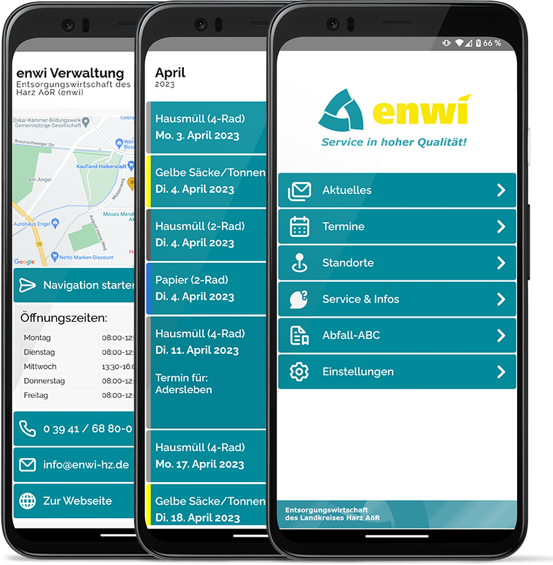 Die neue enwi-App
